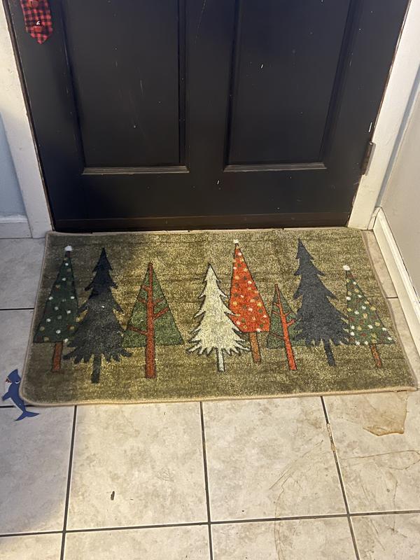Mohawk Prismatic Wooden Holiday Trees Area Rug - Macy's