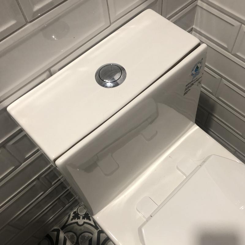 Signature Hardware Sitka White Elongated Standard Height Soft Close 1 ...