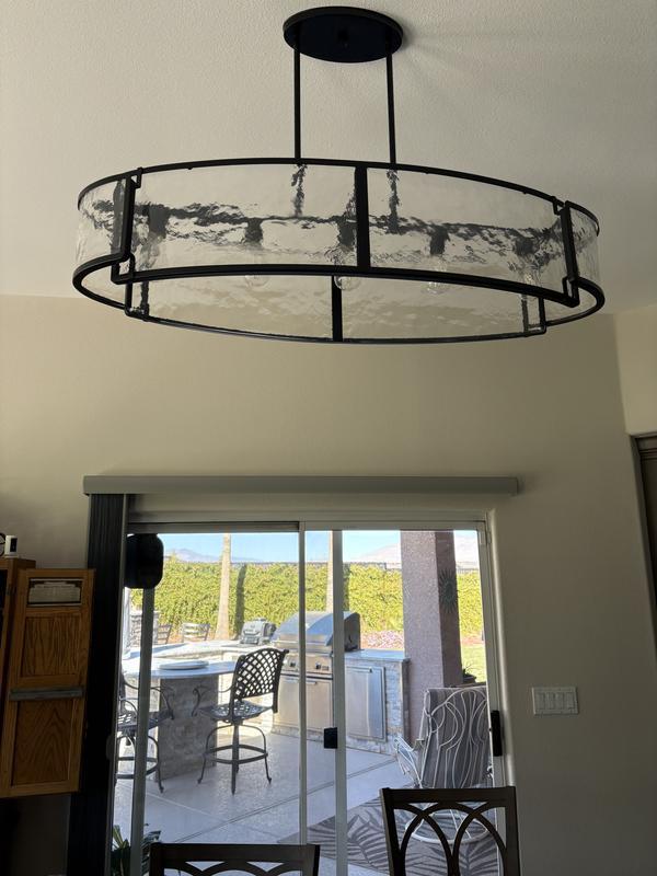 Minka Lavery Bella Collina 5-Light Matte Black Industrial Chandelier ...