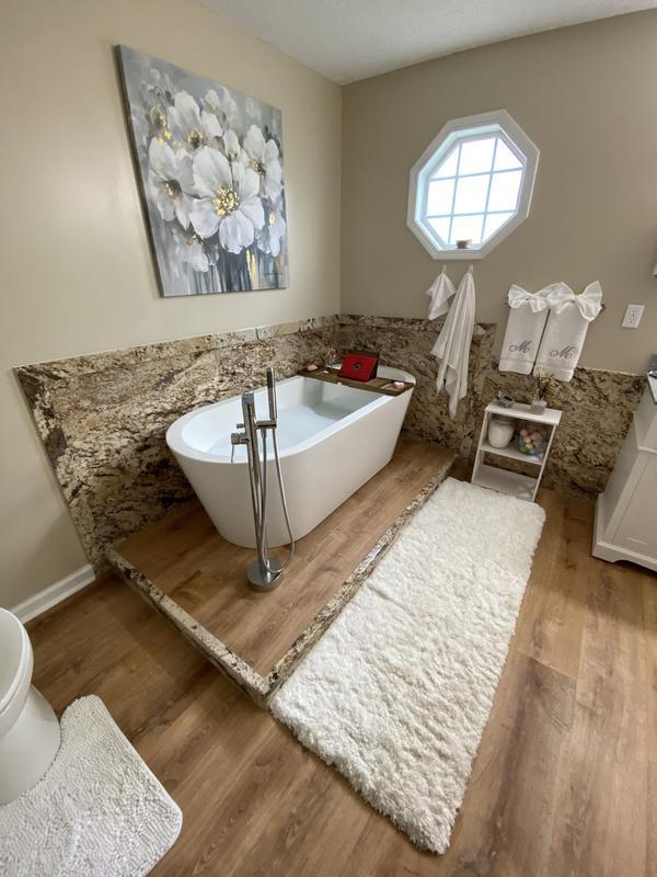 Miseno MNO7132SFSO 71 Inch Free Standing Acrylic Soaking Tub with ...
