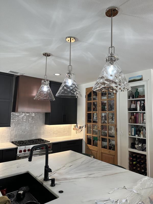 Millennium Lighting Santorini 1 -Light Polished Nickel Modern ...