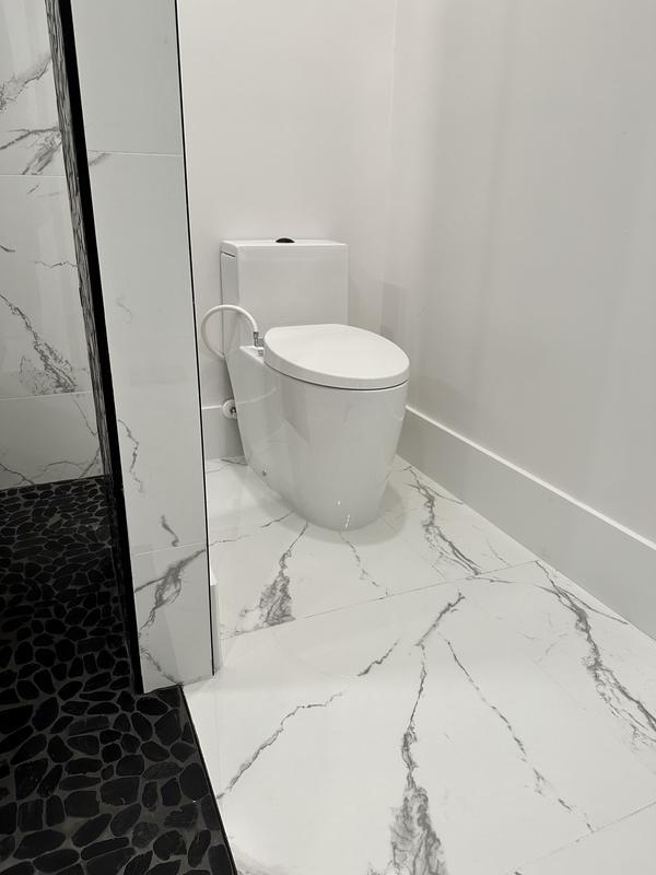 Signature Hardware Sitka White Elongated Standard Height Soft Close 1 ...