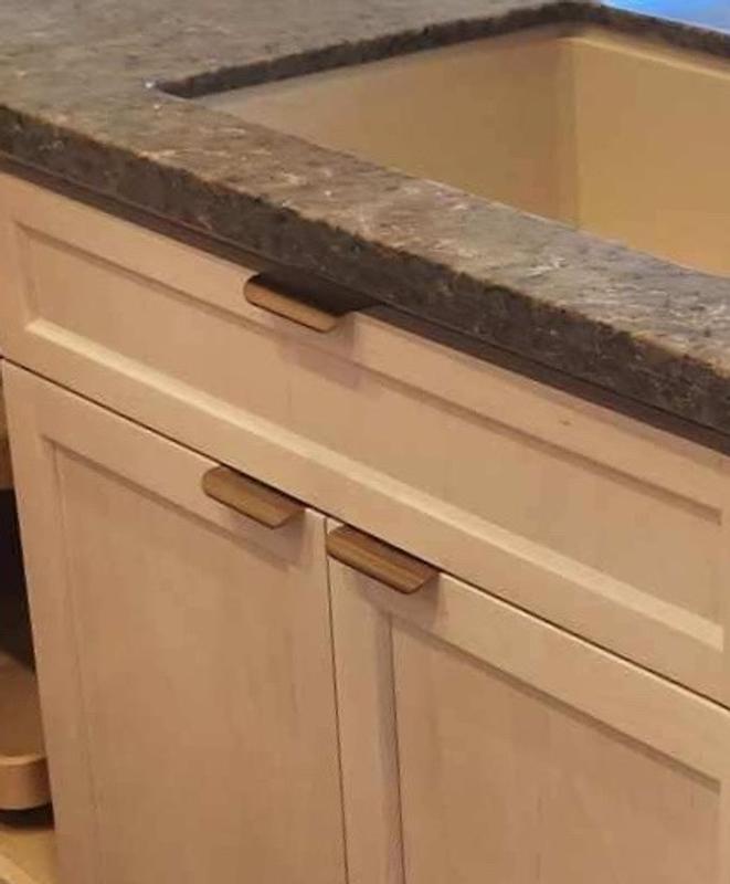 Amerock Streamline Tab Polished Chrome Arch Handle Drawer Pull in the ...