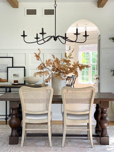 Maven Lane 19in Vera Classical Wooden Dining Chair in Antiqued Black ...