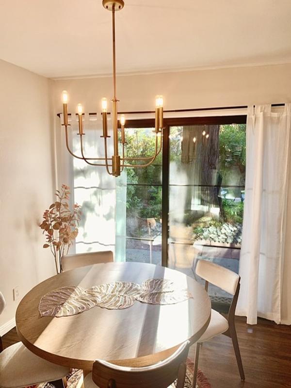 Maxim Lighting Wesley 6 -Light Satin Brass Steel Chandelier in the ...