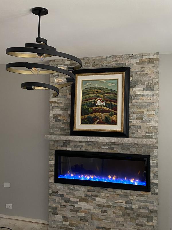 Maxim Lighting Twister 60-Light Black/Gold Modern/Contemporary Clear ...
