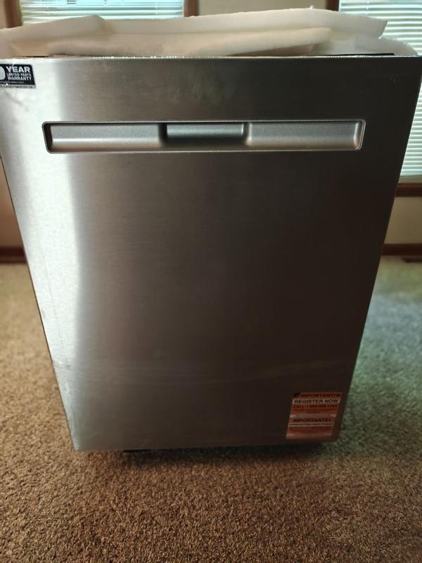 Maytag 24-in Hidden (Top) Built-in Dishwasher ( Fingerprint Resistant ...