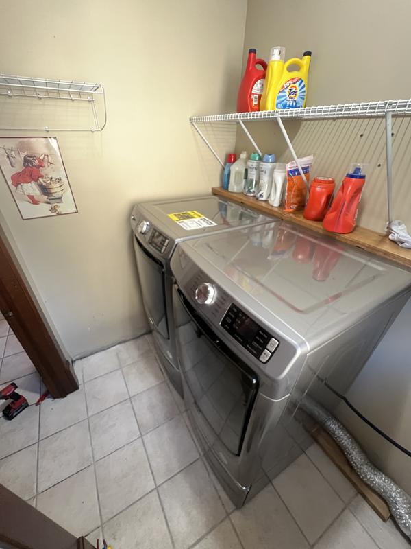 Maytag Universal Laundry Pedestal (Metallic Slate) with Storage Drawer ...