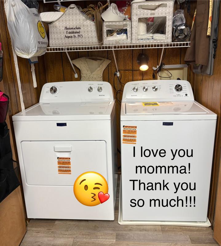 Maytag Large Vented Electric Dryer ( White ) in the Electric Dryers ...