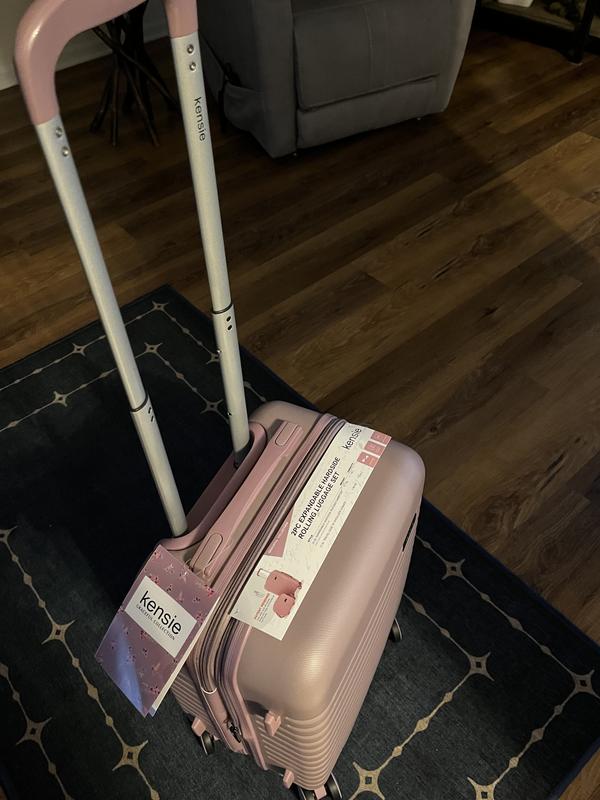 kensie Graceful Collection 2 Pc. Expandable Rolling Hardside Luggage ...