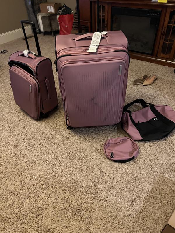 Sharper Image Travel Eva Molded 5 Piece Softside Luggage Set - Macy's