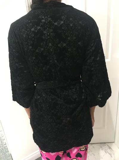 I.N.C. Burnout Velvet Wrap Robe, Created for Macy's - Macy's