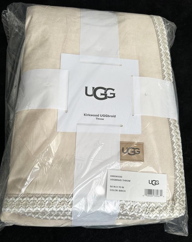 UGG® Kirkwood UGGBraid Throw, 50" x 70" - Macy's