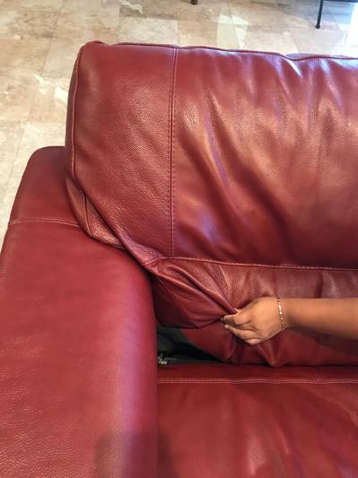 Marchella Leather Dual Power Reclining Sofa - Macy's