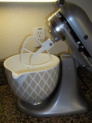 KitchenAid 5-Qt. Gold-Tone Conifer Ceramic Bowl KSM2CB5PGC - Macy's