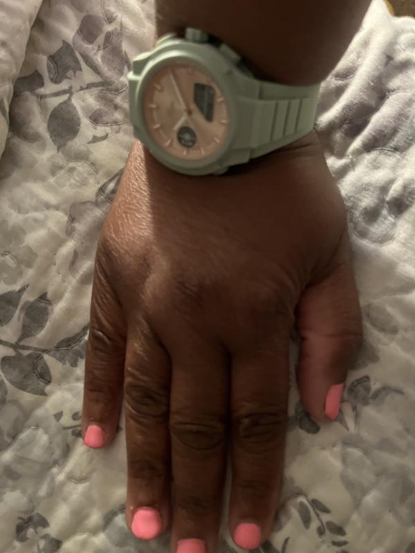 Lacoste Women's LC33 Green Silicone Strap Watch, 40mm - Macy's