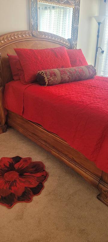 Welspun Basics Aiden Washed 3 Piece Quilt Set, California King - Macy's