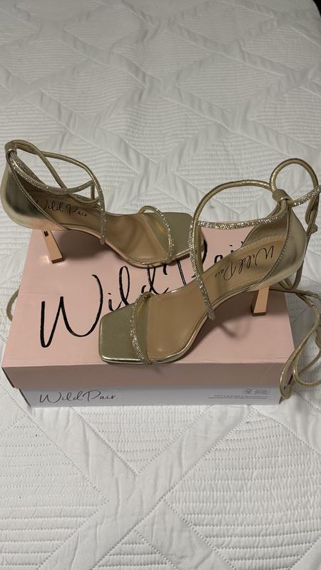 Wild Pair Women's Emiliaa Lace-Up Evening Sandals, Macy's Exclusive ...