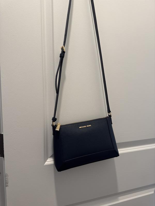 MICHAEL Michael Kors Sallie Silver Hardware Medium Crossbody - Macy's