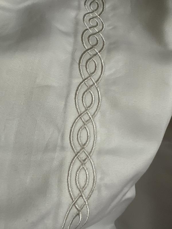 Charter Club Sleep Luxe Lattice Hem 800 Thread Count 100% Cotton 4-Pc ...