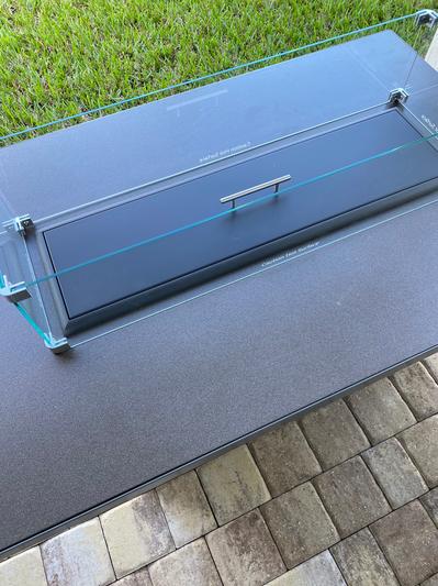 Cal Sil Rectangle Fire Pit Table - Macy's