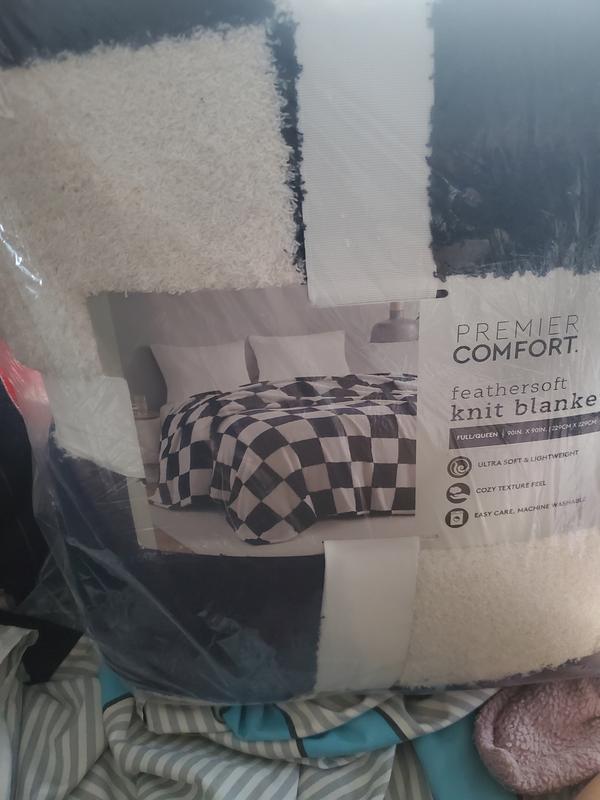 Premier Comfort Feathersoft Lightweight Knit Blanket - Macy's