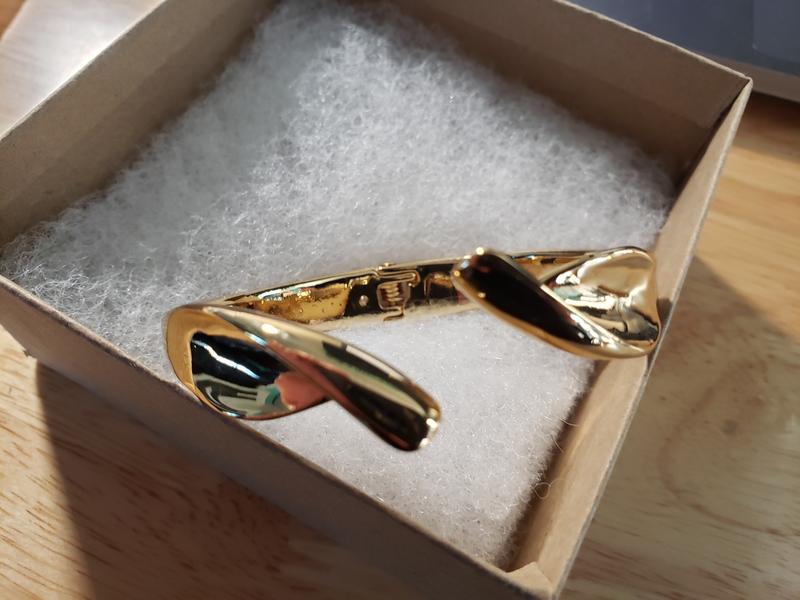 Alfani Gold-Tone Origami Hinge Bracelet, Created for Macy's - Macy's