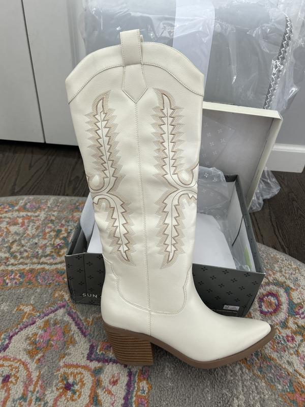 Sun + Stone Women's Bodhiii Western Knee High Boots, Created for Macy's ...