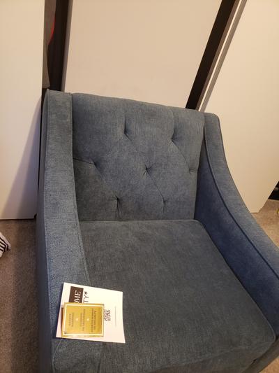 Furniture CLOSEOUT Chloe II 76 Fabric Tufted Slope Arm Sofa Macy s