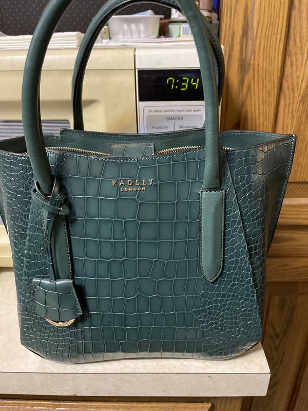 Radley London Leather Medium Open Top Grab Bag - Macy's