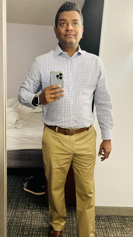 Lauren Ralph Lauren Men's Ultra Flex Stretch Regular Fit Wrinkle Free ...