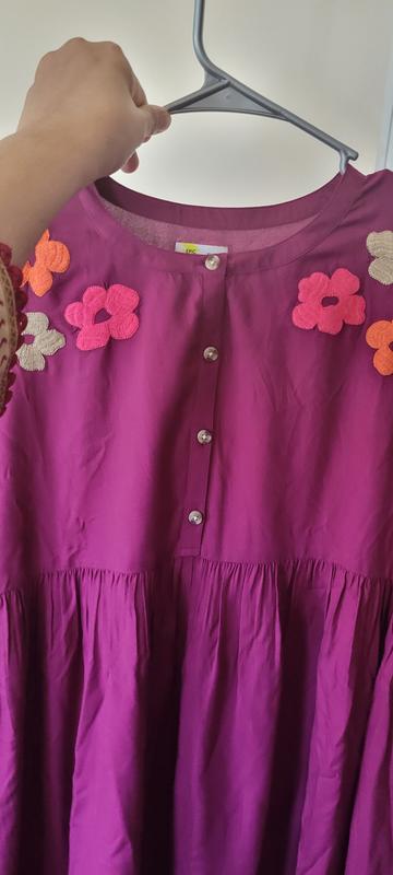 Epic Threads Girls Funky Flowers Embroidered Dress, Created for Macy's ...
