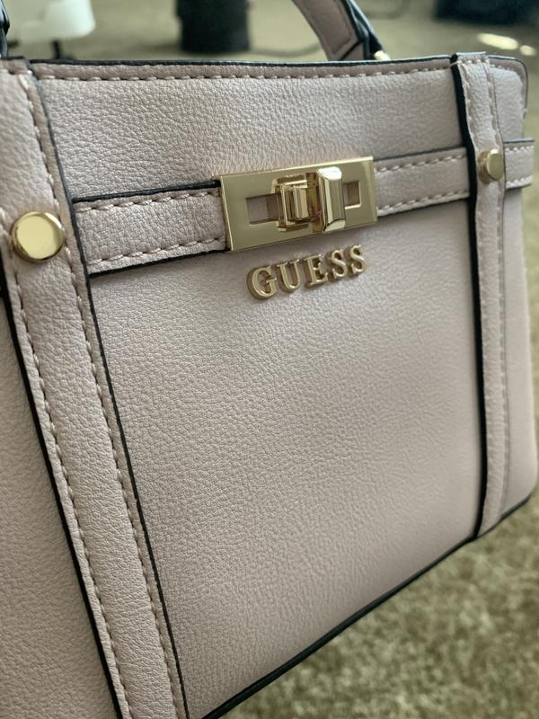 GUESS Emilee 2 Compartment Mini Satchel - Macy's