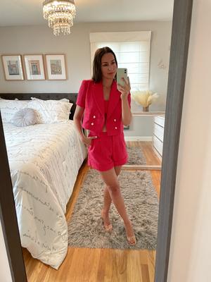 Royalty by Maluma Cropped Tweed Blazer, Created for Macy's - Macy's