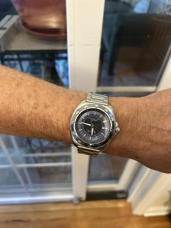 COACH Charter Automatic Watch, 45mm | Bloomingdale's
