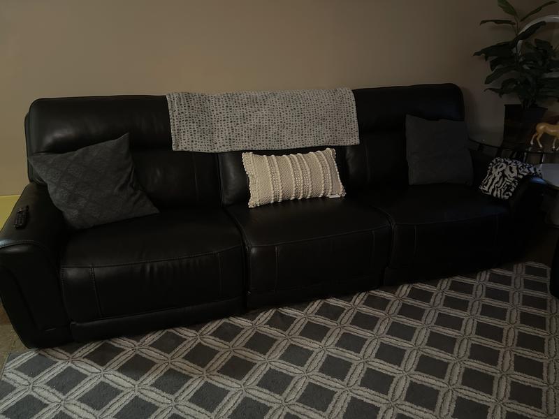 Summerbridge leather sectional store