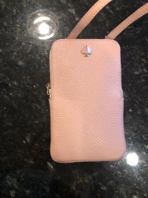 kate spade new york Polly Pebble Leather Phone Crossbody - Macy's