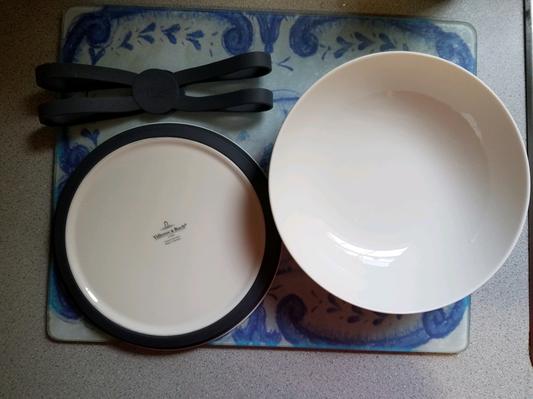 Villeroy & Boch Modern Dining Rose Large Dish with Lid - Macy's