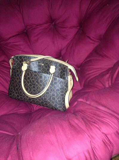 Calvin Klein Raelynn Signature Satchel - Macy's