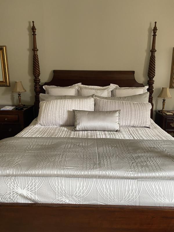Hotel Collection Glint Coverlet, King, Created for Macy's - Macy's