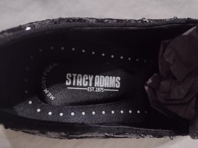 Stacy Adams Swank Sequined Fabric Slip-On Shoes - Macy's