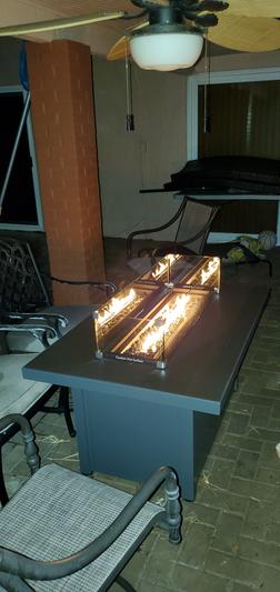 Cal Sil Rectangle Fire Pit Table - Macy's