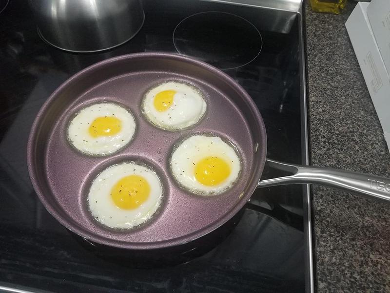 TECHEF - Eggcelente Pan, Swedish Pancake Pan, Plett Pan, Multi Egg Pan ...