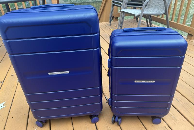 French Connection Saint Martin 4 Piece Hardside Luggage Set 4in1 CUP ...