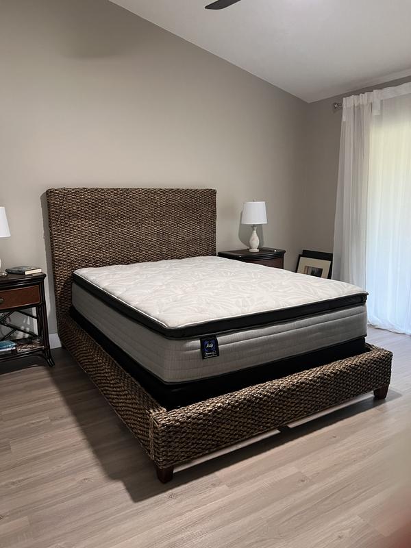 Sealy Spring Bloom Soft Euro Pillow Top 14" Mattress Set - Queen - Macy's