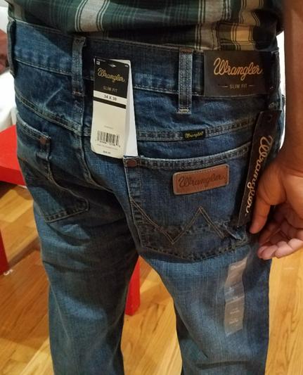 Wrangler Men's Slim Fit Ripped Jeans - Macy's