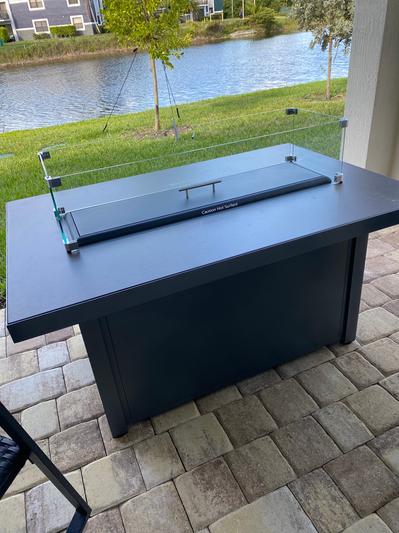 Cal Sil Rectangle Fire Pit Table - Macy's