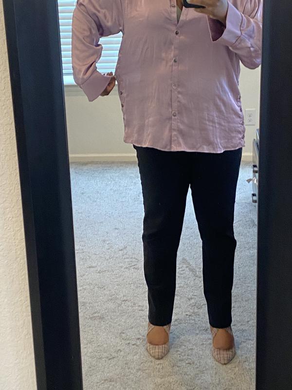 Bar III Women's Shine Button-Up Blouse, Created for Macy's - Macy's