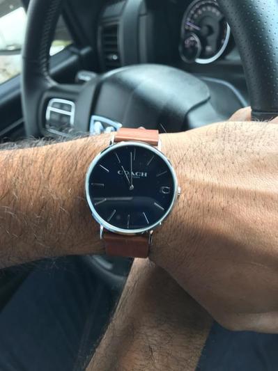 COACH Charles Watch, 41mm | Bloomingdale's