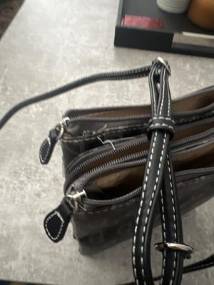 Giani Bernini Two-Tone Dasher Signature Crossbody, Created for Macy's ...